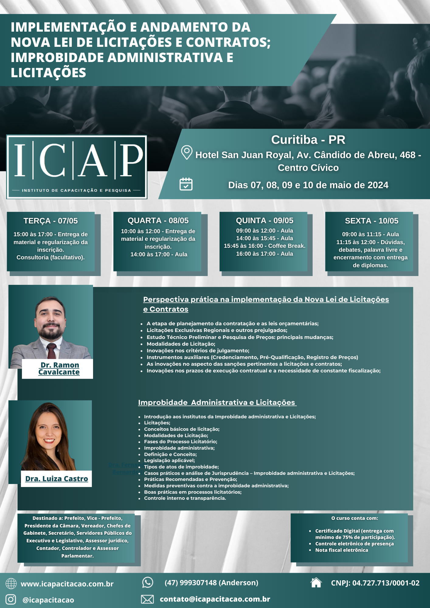 Inscreva-se — ICAP