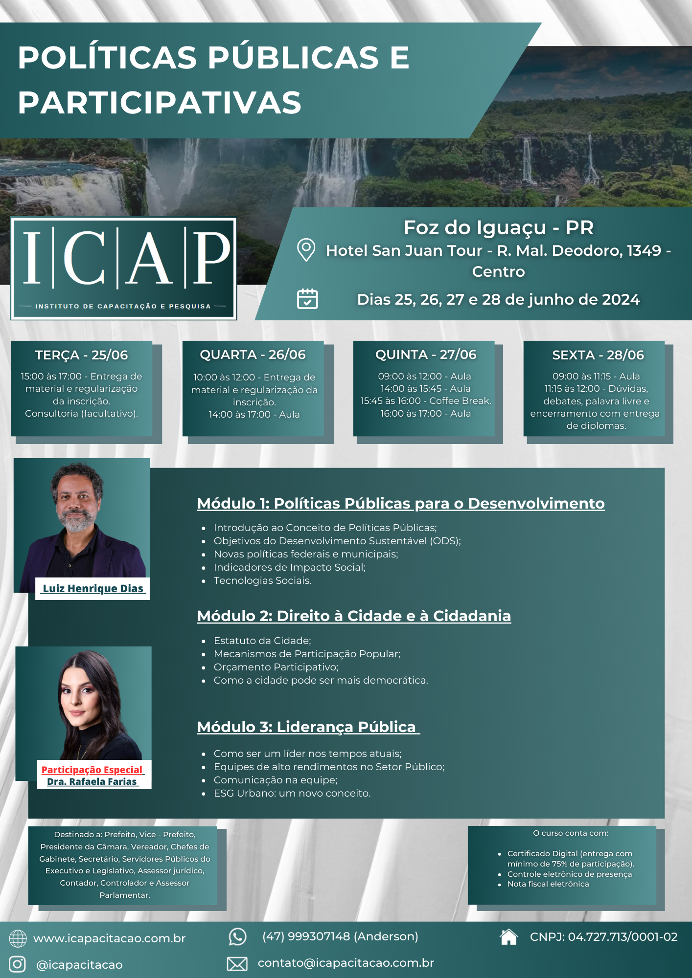 Inscreva-se — ICAP