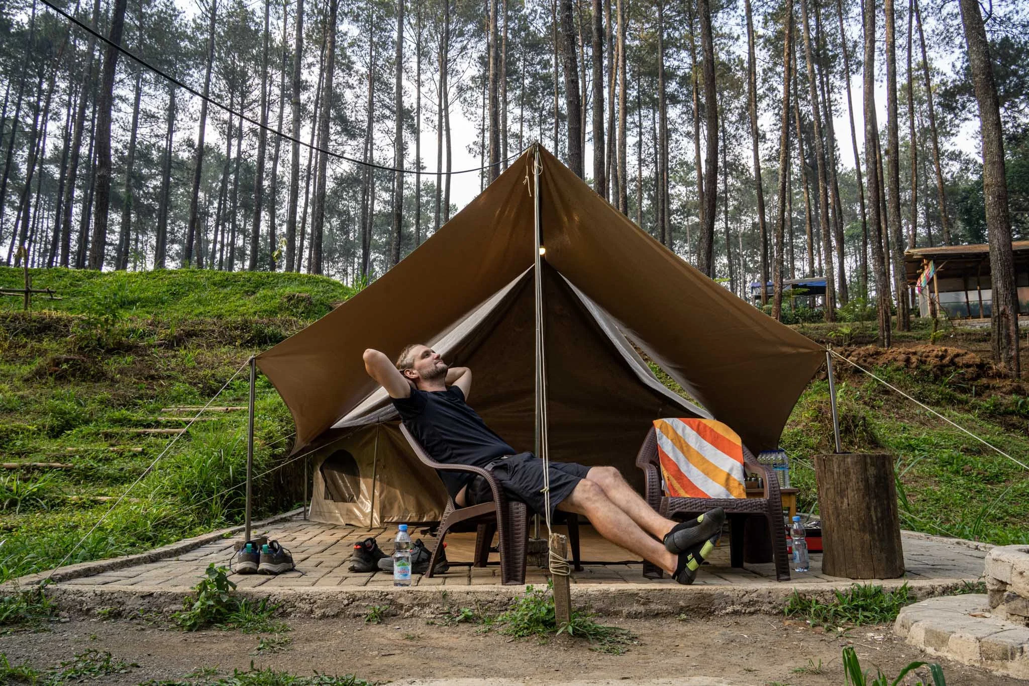 Camping in Indonesia, Glamorous Glamping in Lembang, Bandung ...