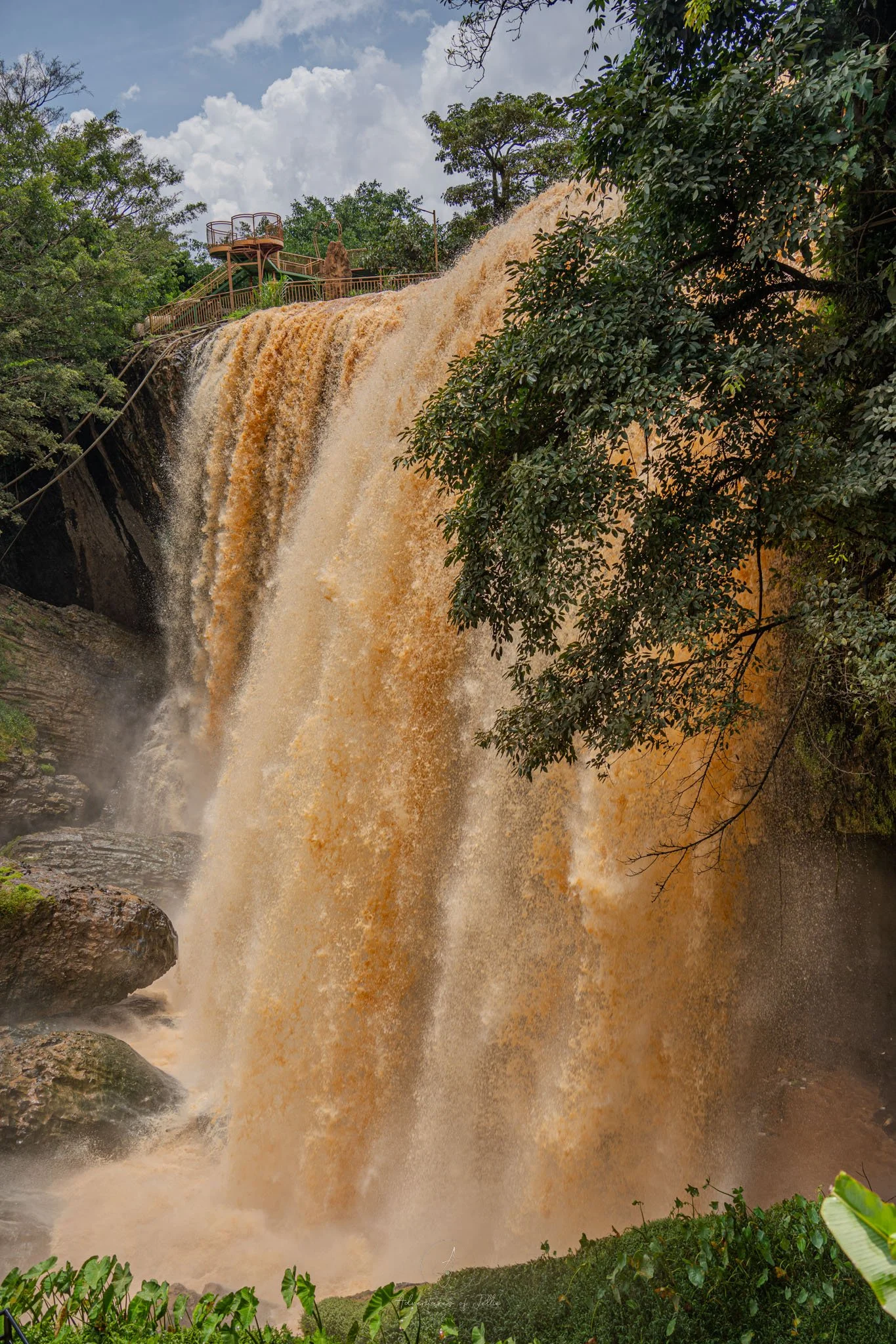 A day out from Dalat - The Elephant Waterfalls , Linh An Pagoda and an ...