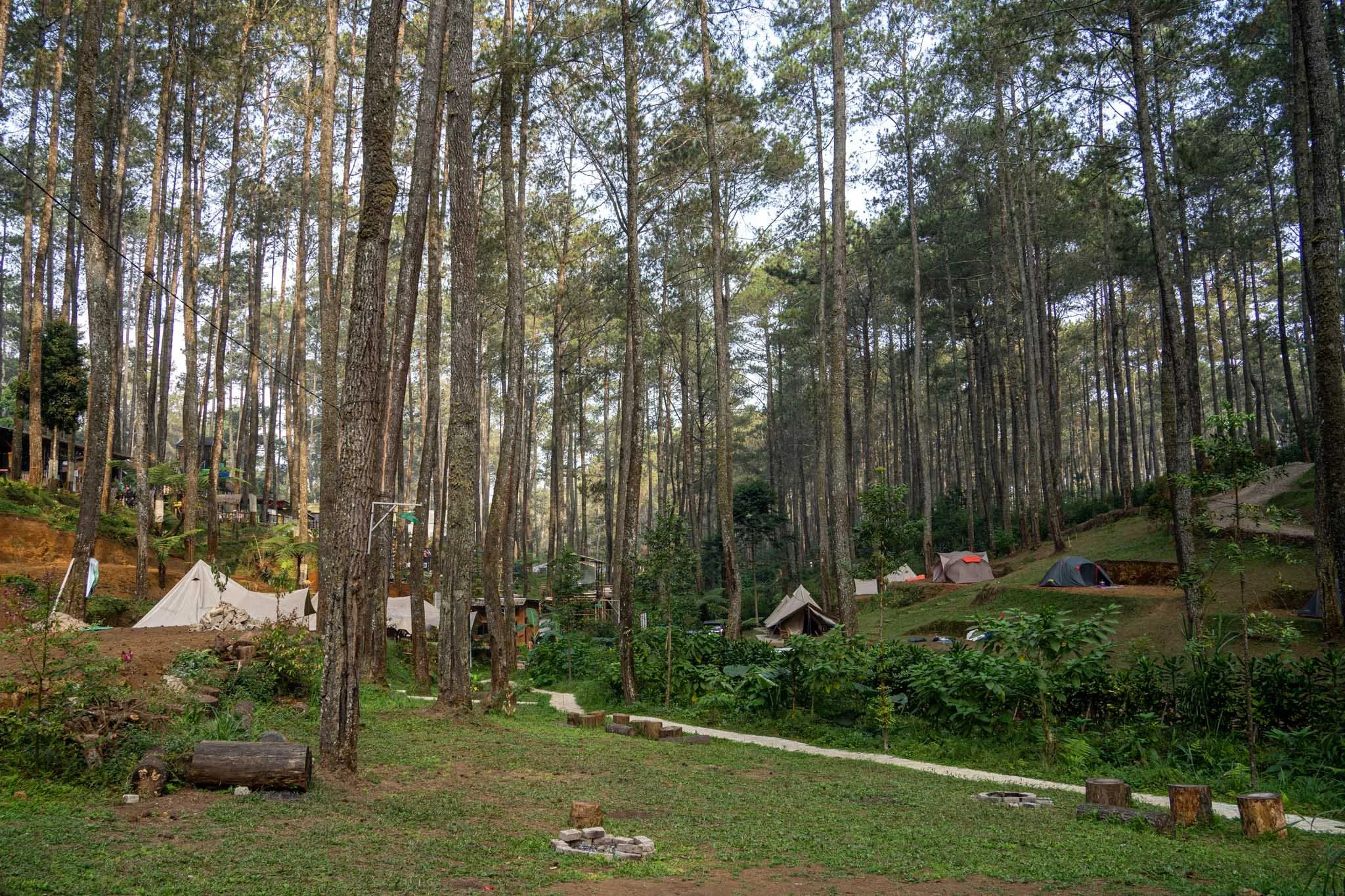 Camping in Indonesia, Glamorous Glamping in Lembang, Bandung ...