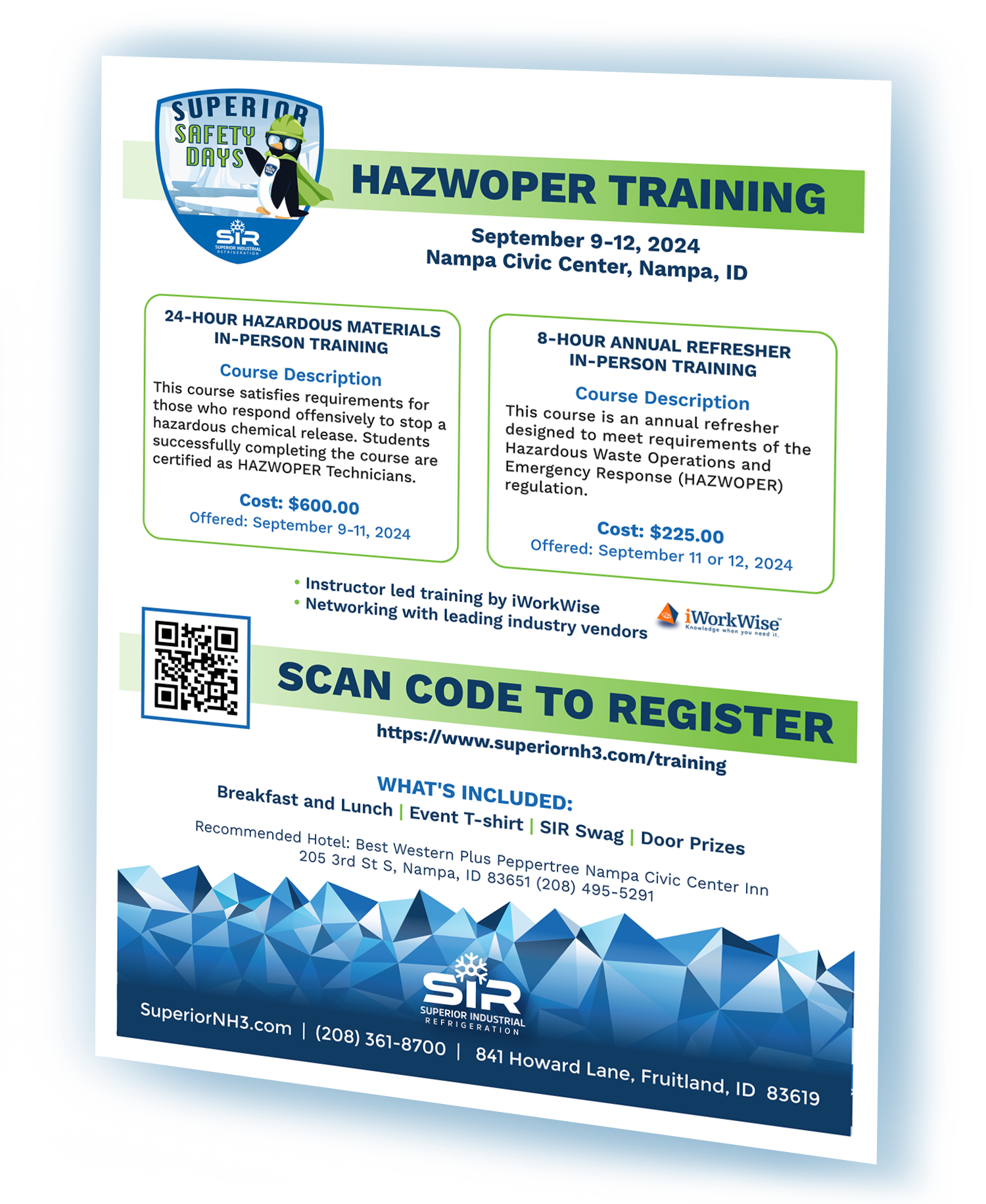 HAZWOPER Training — SIR Superior Industrial Refrigeration | Licensed ...