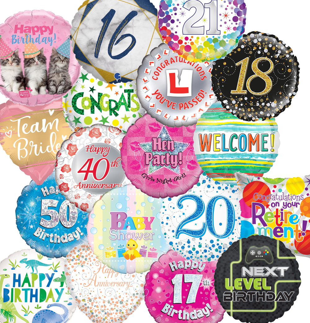 Catalogue — Up Market Balloons | Custom Balloon Displays | Ashford