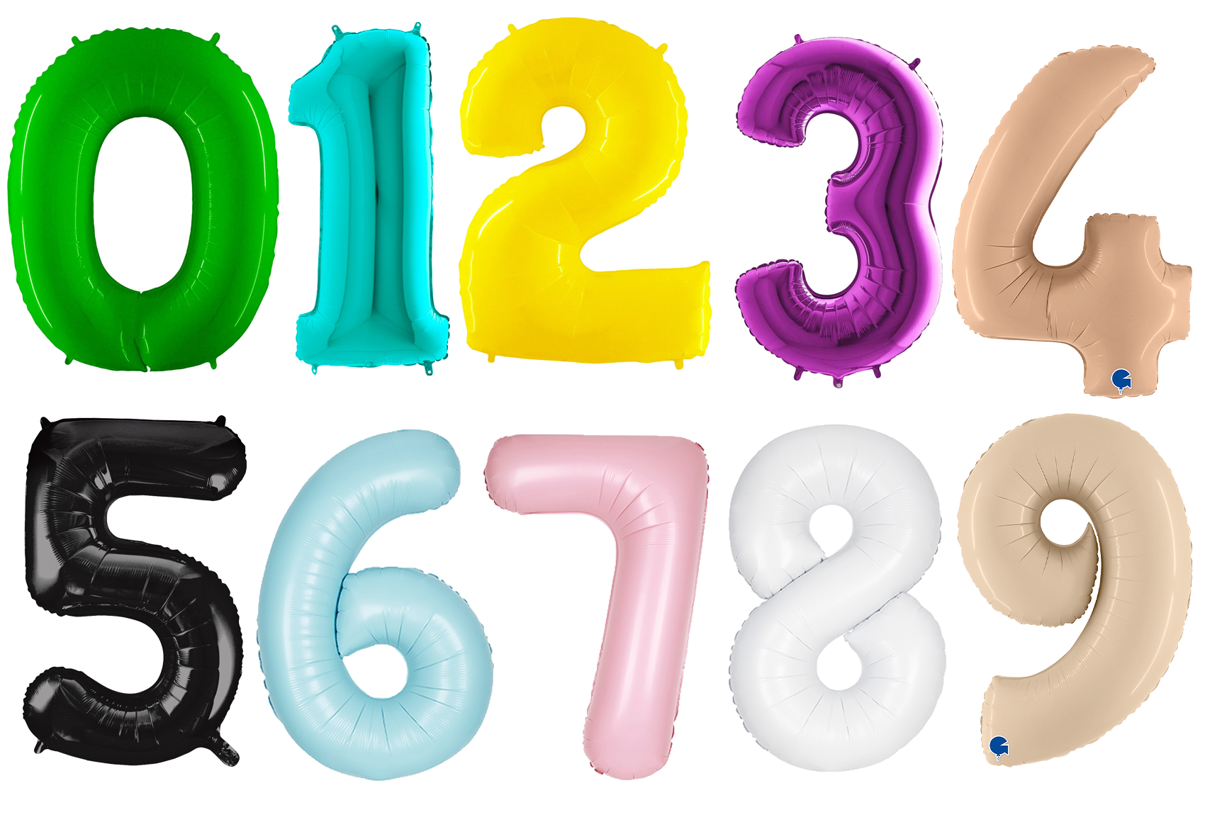 Super Numbers — Up Market Balloons