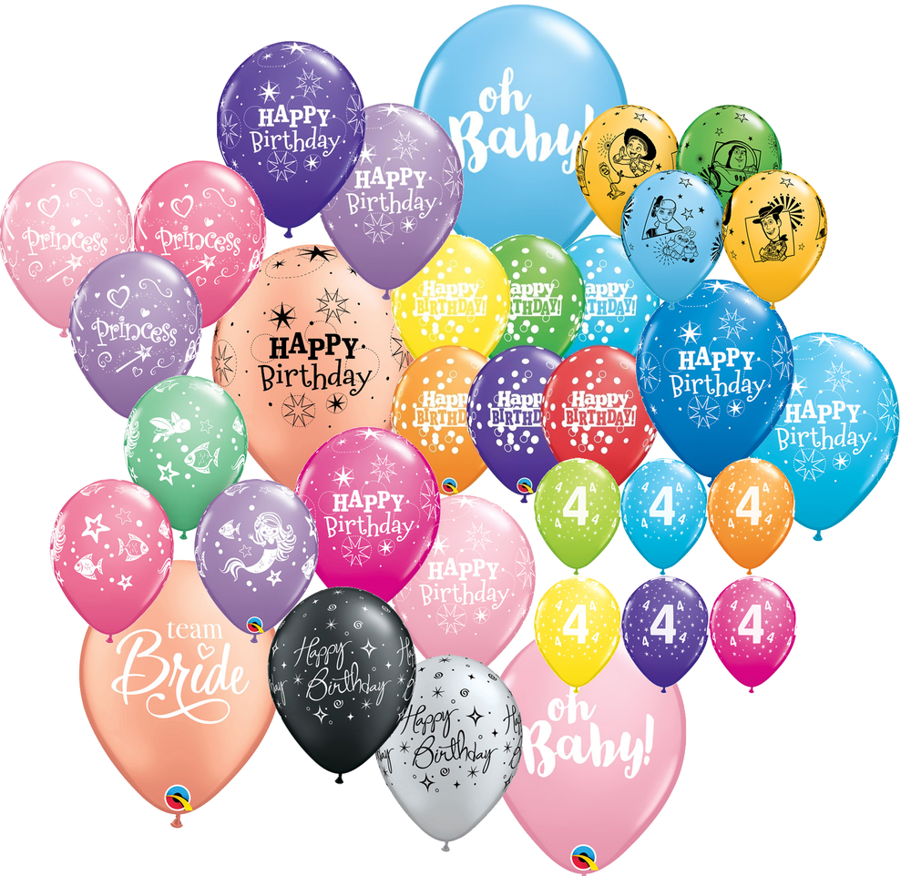 Catalogue — Up Market Balloons | Custom Balloon Displays | Ashford