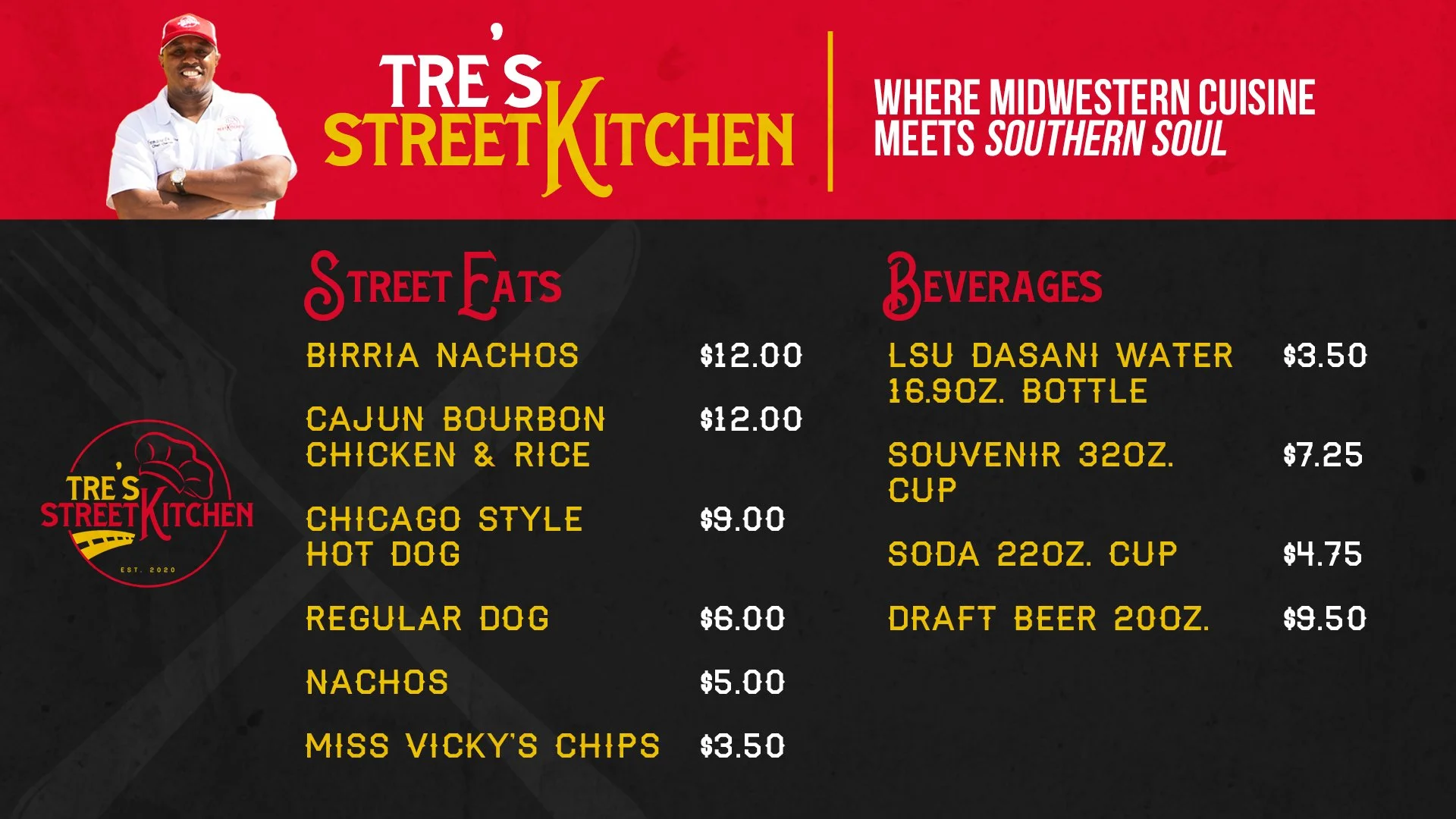 Concessions — Tre's Street Kitchen