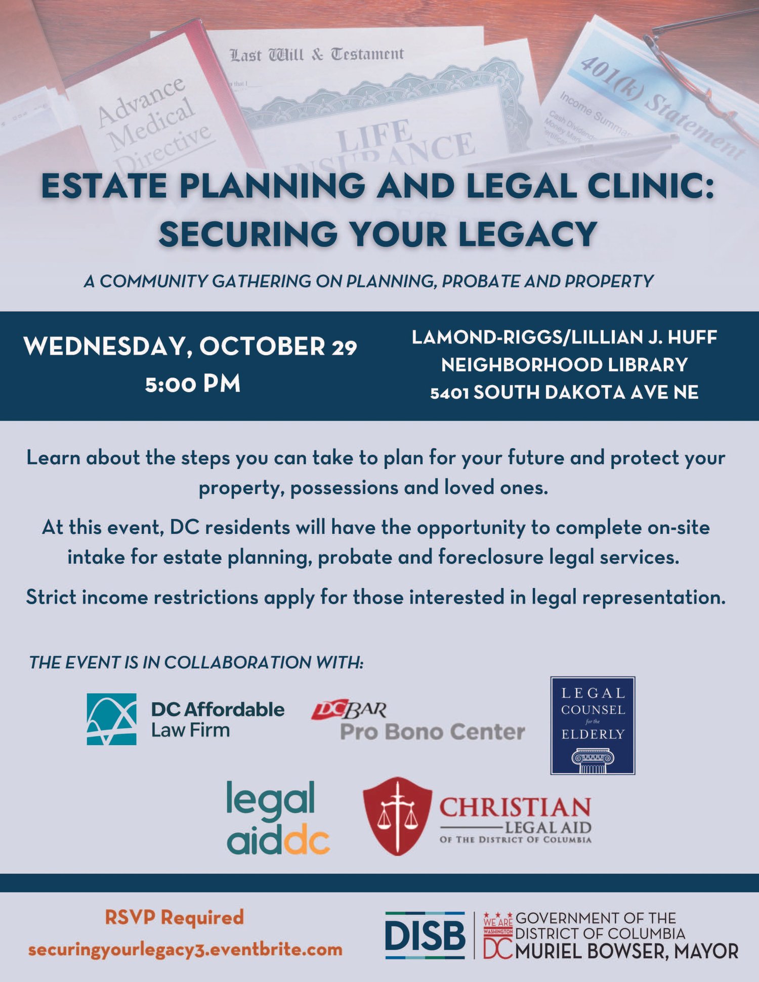 DCALF Events Washington DC Legal Services — DC Affordable Law Firm