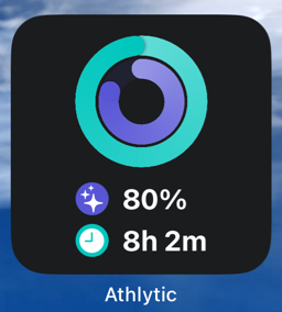 iPhone Widgets — Athlytic