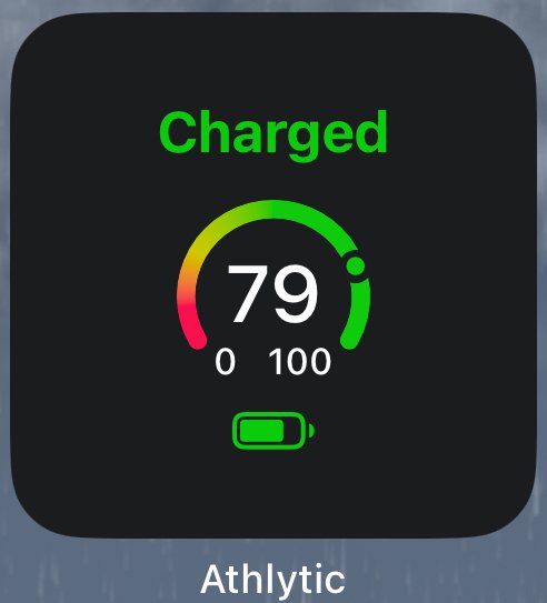 iPhone Widgets — Athlytic