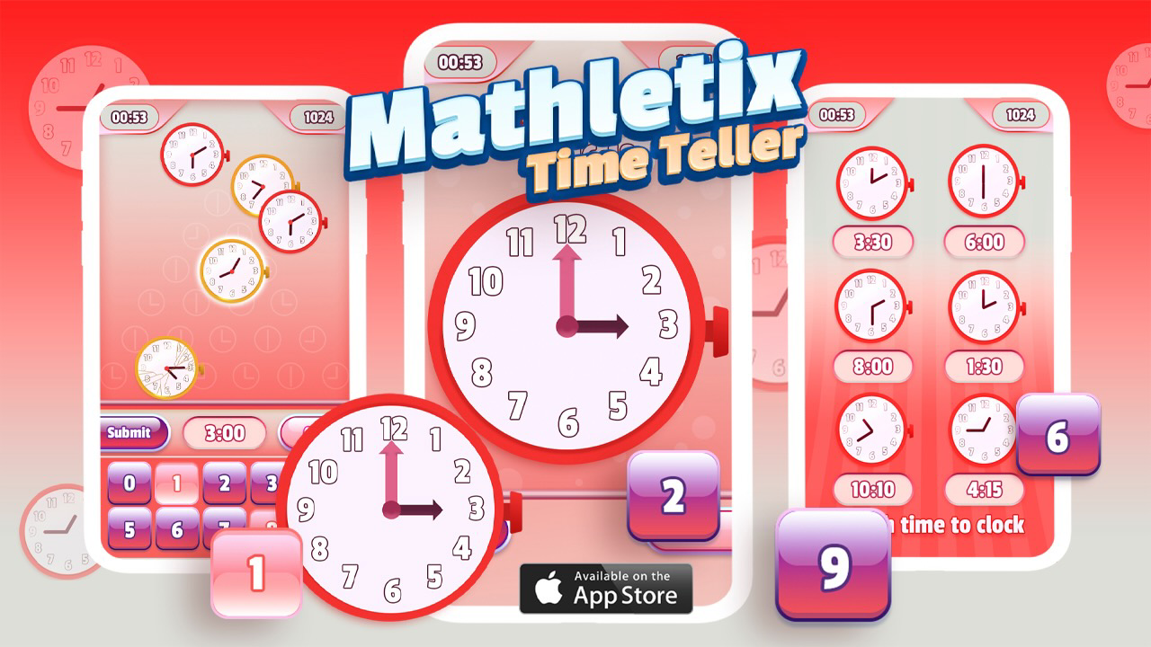 Mathletix Time Teller — player1games