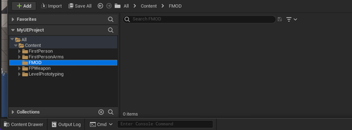 Unreal Engine 5 and FMOD Integration (Blueprint & C++) — Above Noise ...