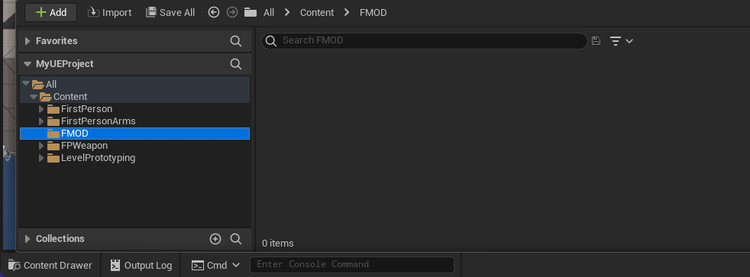 Unreal Engine 5 and FMOD Integration (Blueprint & C++) — Above Noise ...