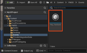 Unreal Engine 5 and FMOD Integration (Blueprint & C++) — Above Noise ...