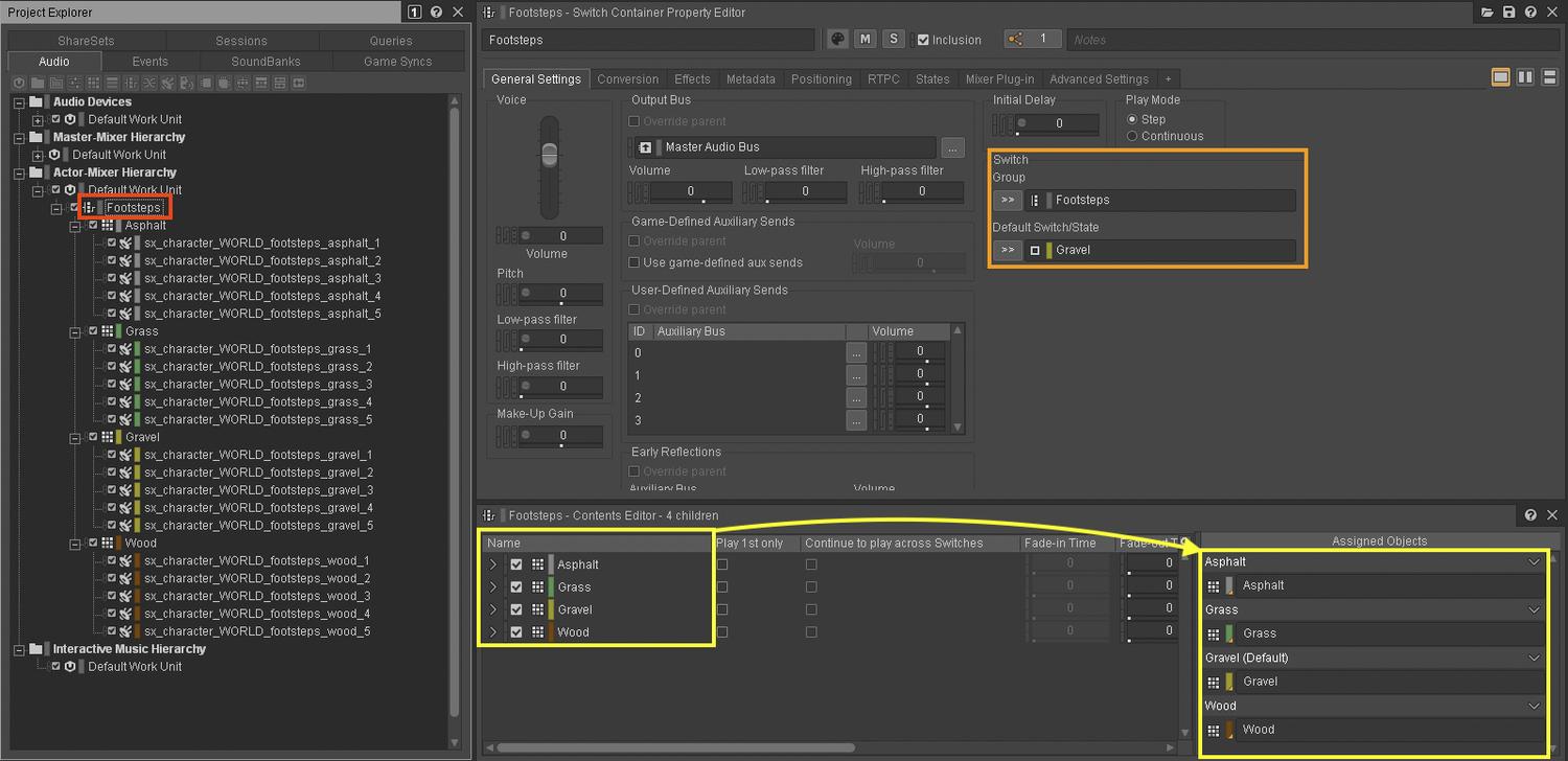 Footsteps Audio System in Unreal Engine and Wwise (Blueprints and C++) — Above Noise Studios