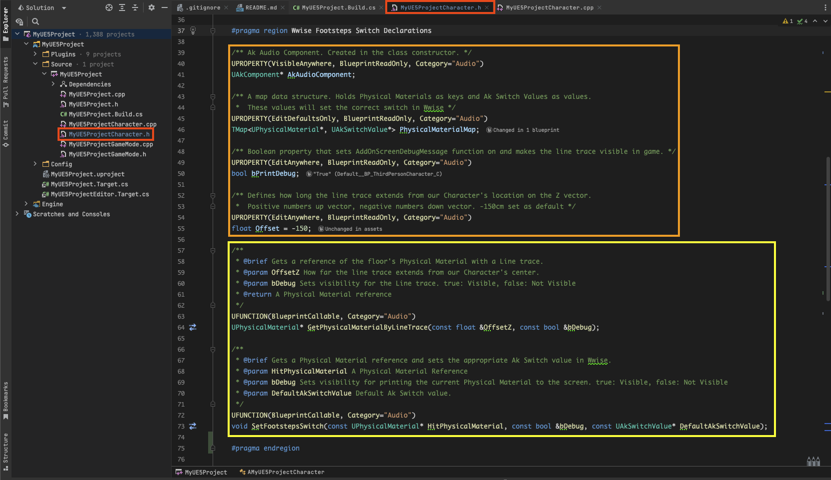 Footsteps Audio System in Unreal Engine and Wwise (Blueprints and C++) — Above Noise Studios