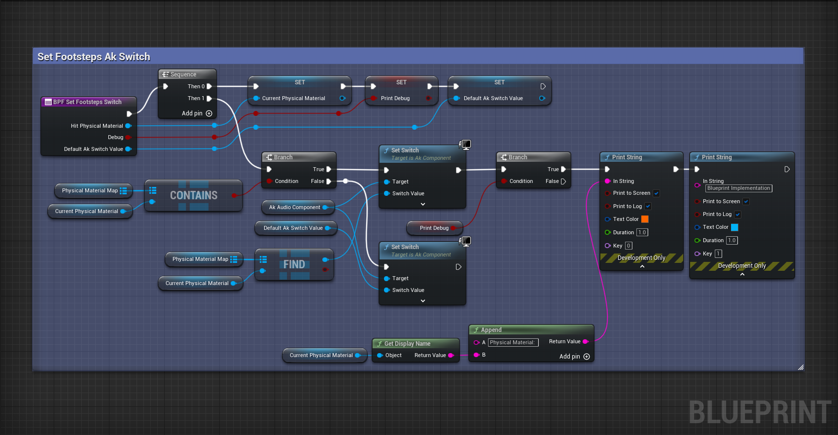 Footsteps Audio System in Unreal Engine and Wwise (Blueprints and C++) — Above Noise Studios