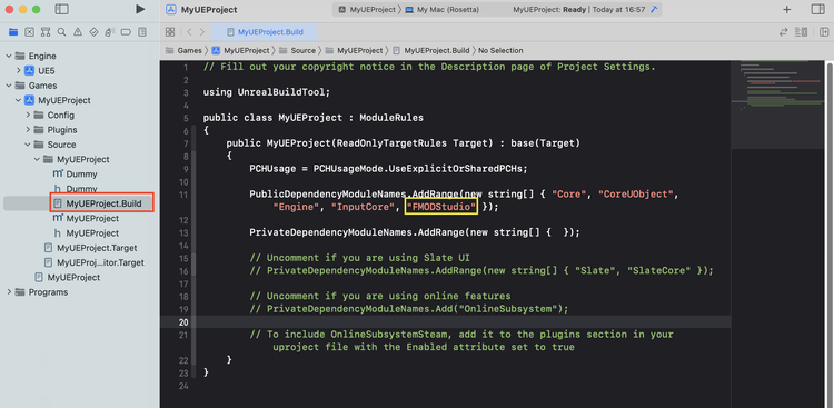 Unreal Engine 5 and FMOD Integration (Blueprint & C++) — Above Noise ...