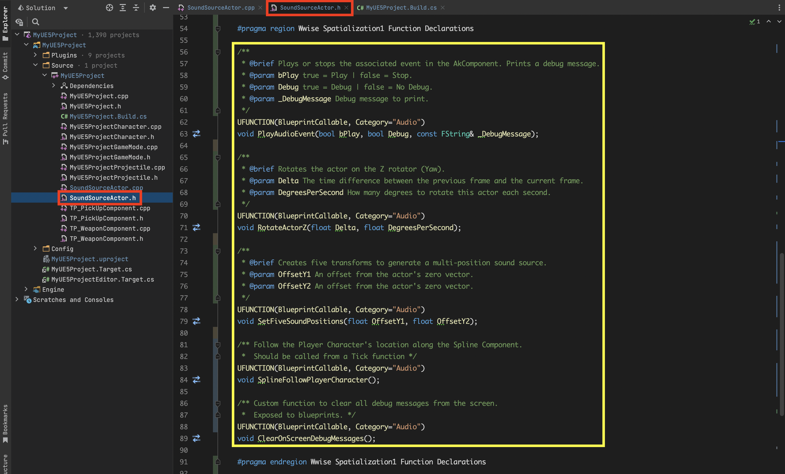 Spatialization #1 in Unreal Engine and Wwise (Blueprints and C++) — Above Noise Studios