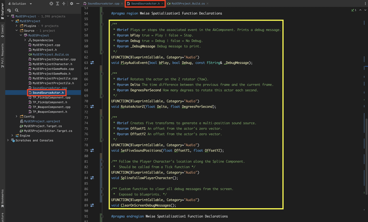 Spatialization #1 in Unreal Engine and Wwise (Blueprints and C++) — Above Noise Studios