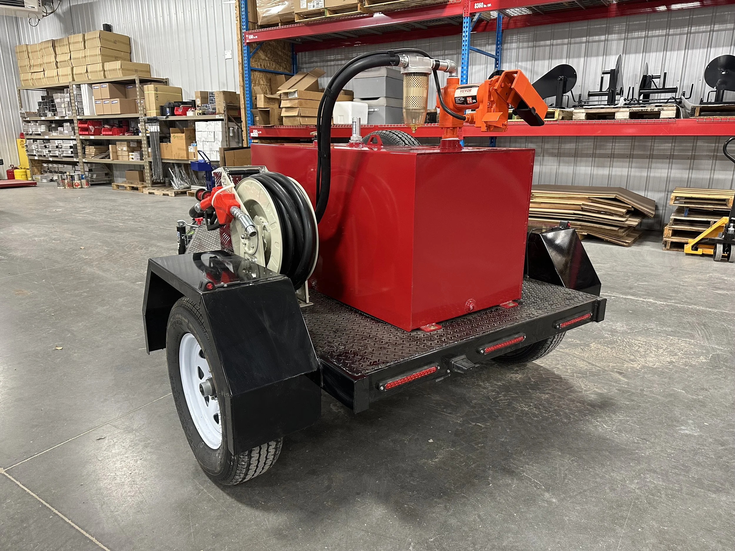 Small Fuel Tank Trailers | 100-990 Gallons Gasoline Tank