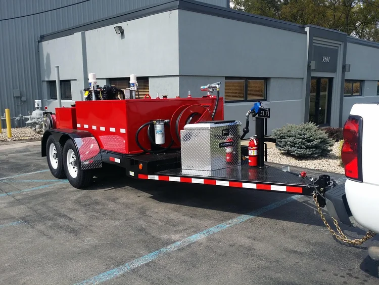 Small Fuel Tank Trailers | 100-990 Gallons Gasoline Tank