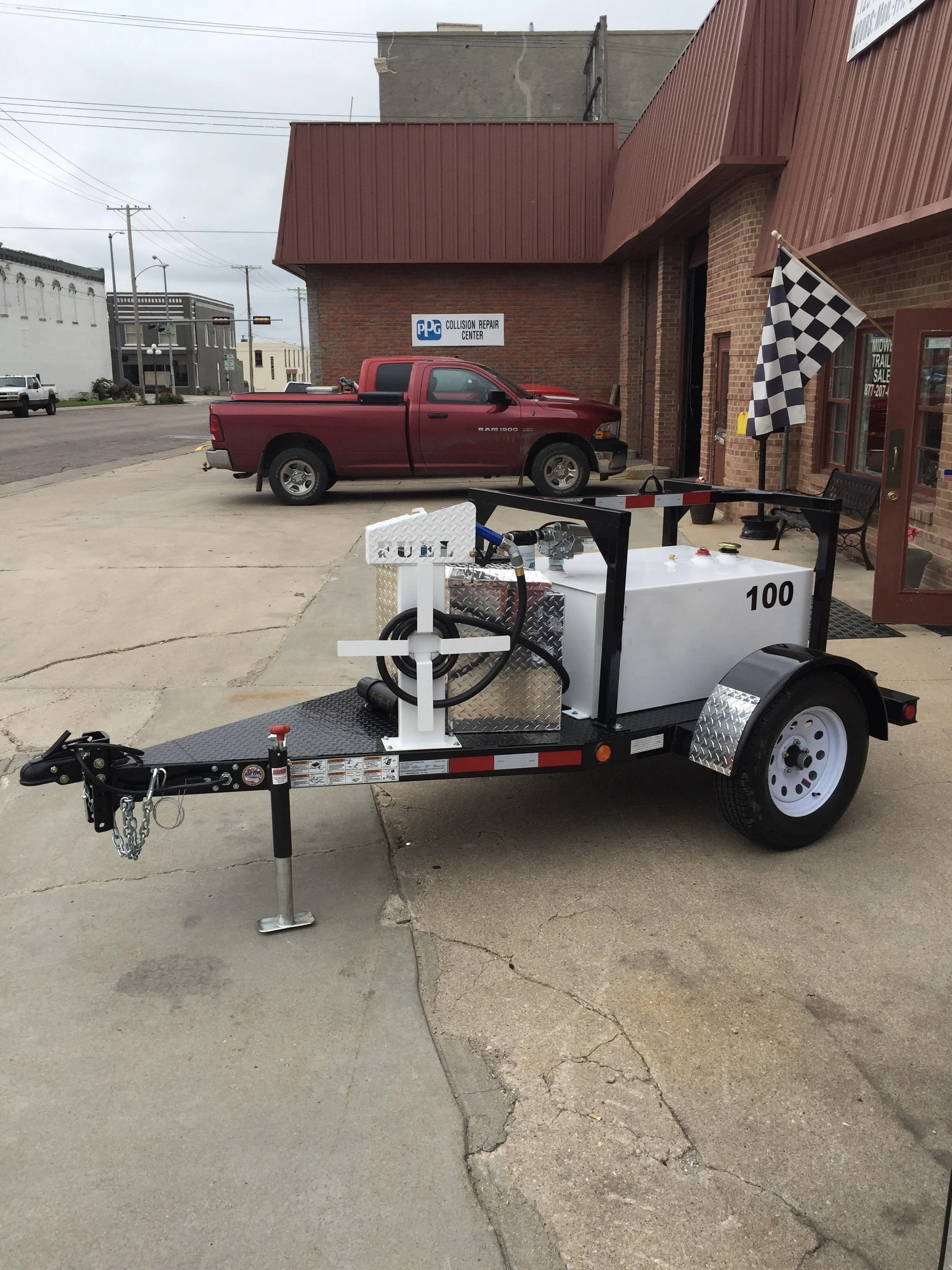 Small Fuel Tank Trailers | 100-990 Gallons Gasoline Tank