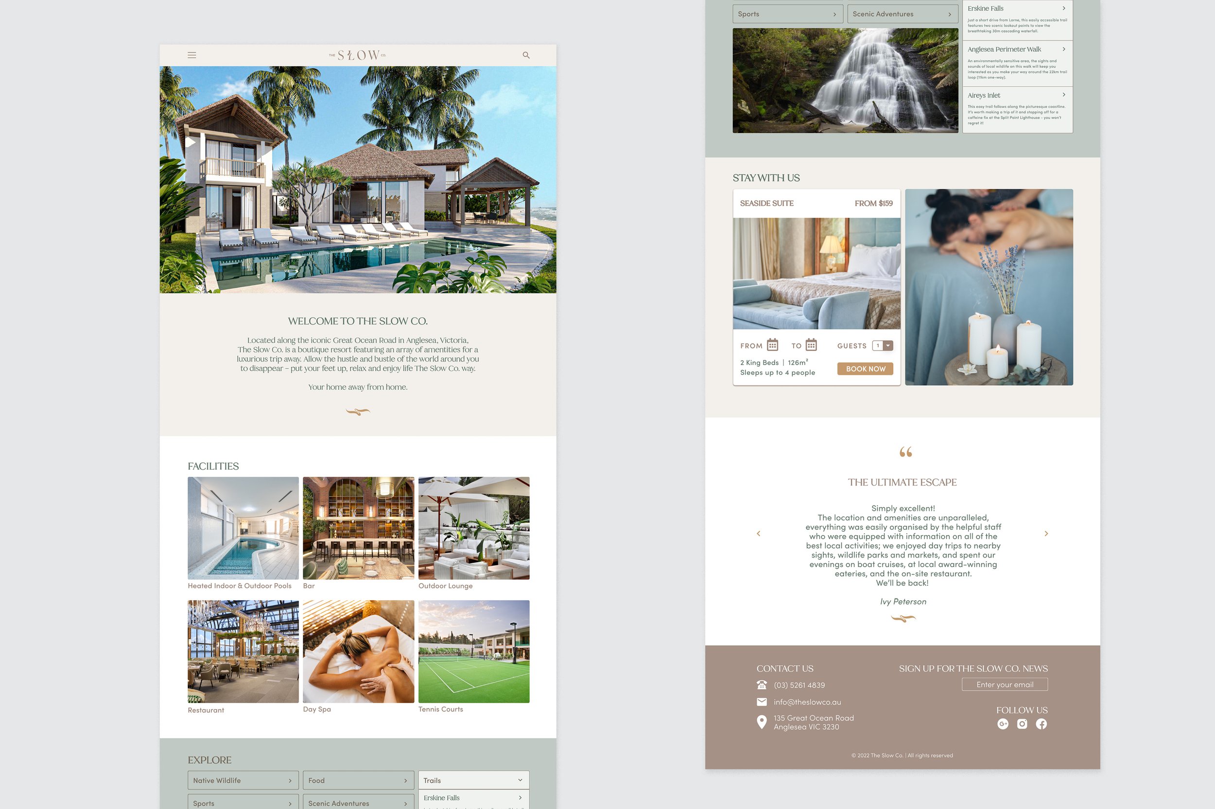 The Slow Co. | Hotel Branding | Žig Studio