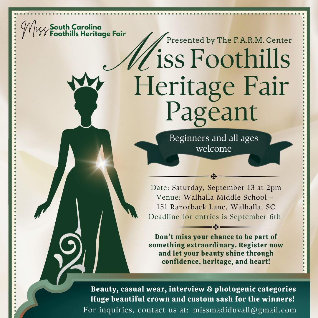 SC Foothills Heritage Fair | Discover & Join Now — The Farm Center ...