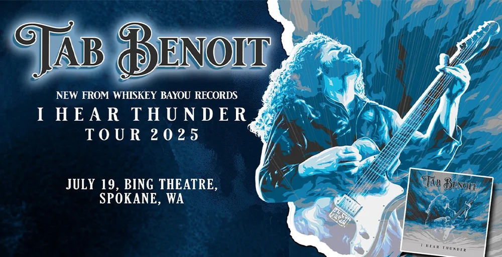 Tab Benoit : The I Hear Thunder Tour — Bing Crosby Theater
