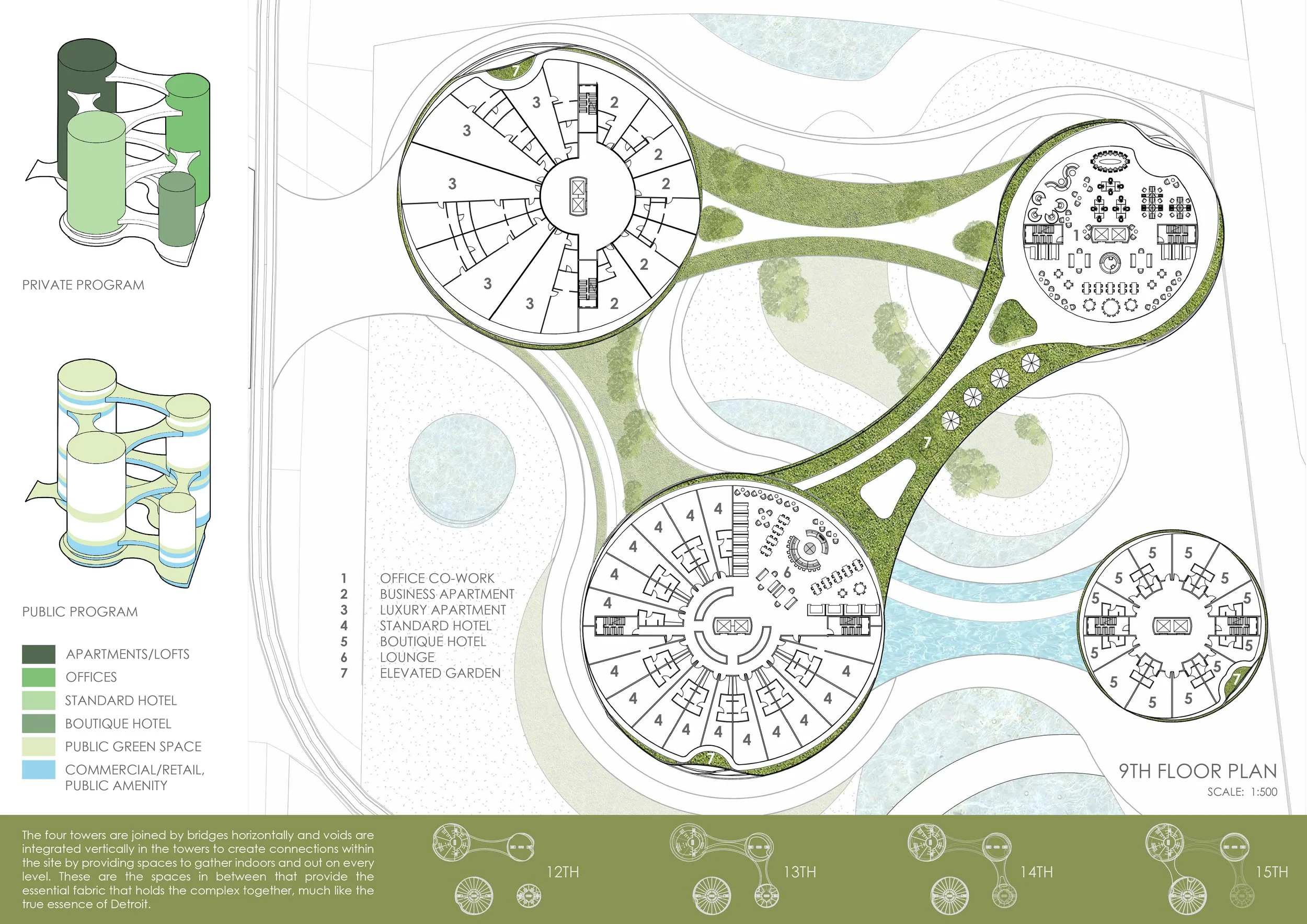 Interstice Detroit Design Competition — ELEV8 Architecture