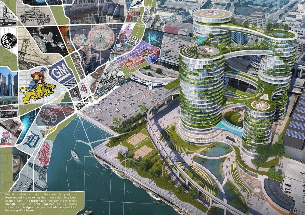 Interstice Detroit Design Competition — ELEV8 Architecture