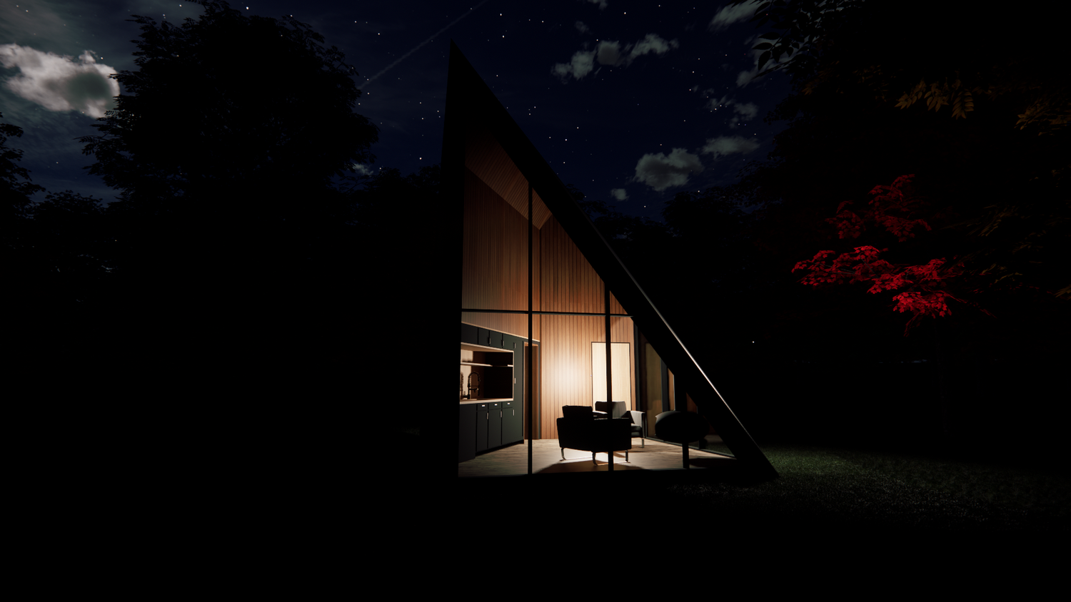 Modern A-Frame — ELEV8 Architecture