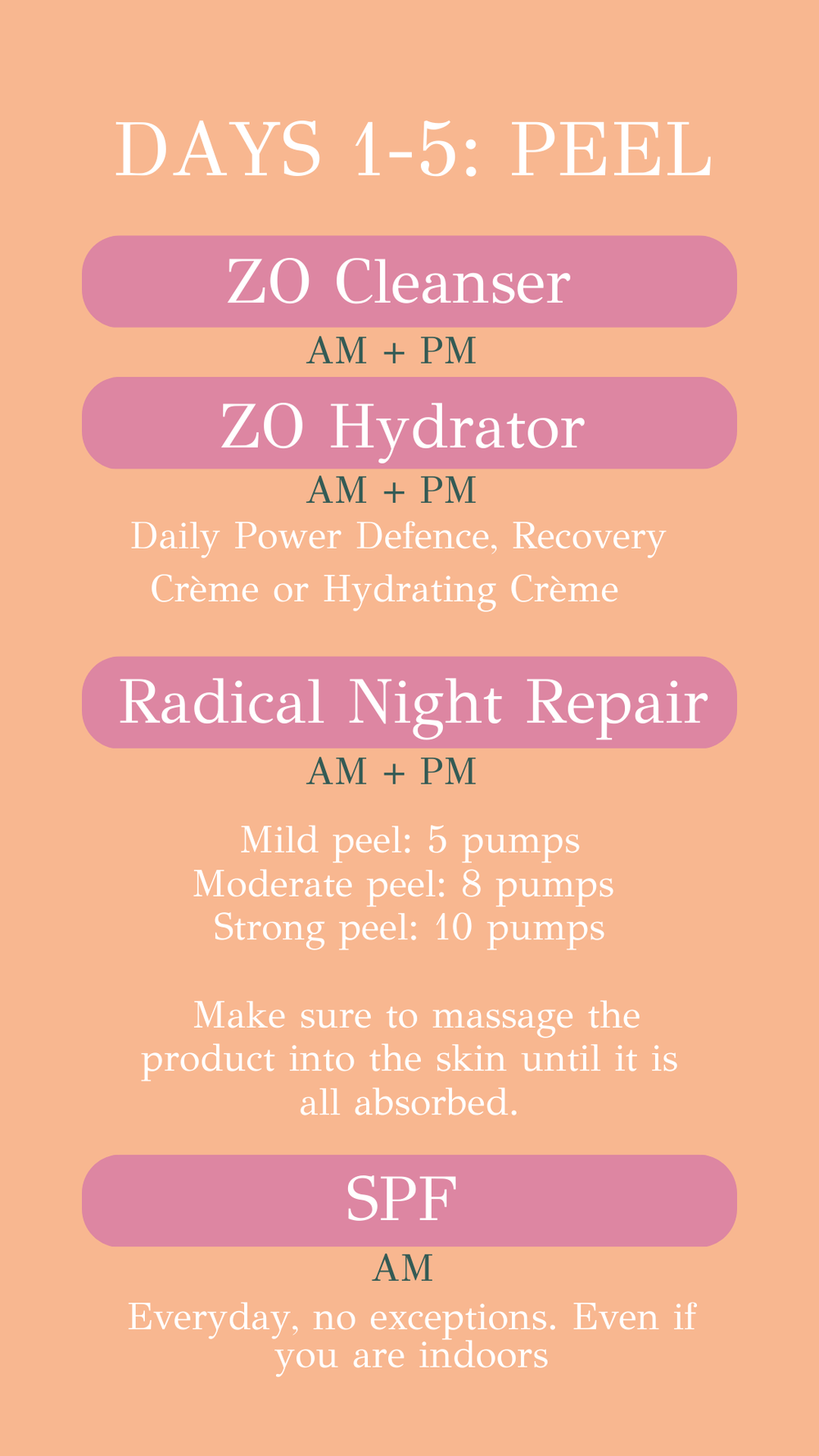 Radical Night Repair 5-Day Challenge | At Home Skin Treatment | Hebe ...