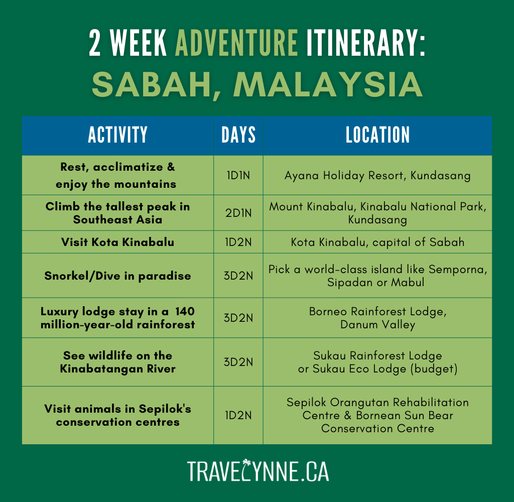 Ultimate Sabah Adventure Guide: Wildlife, Trekking & Diving in ...