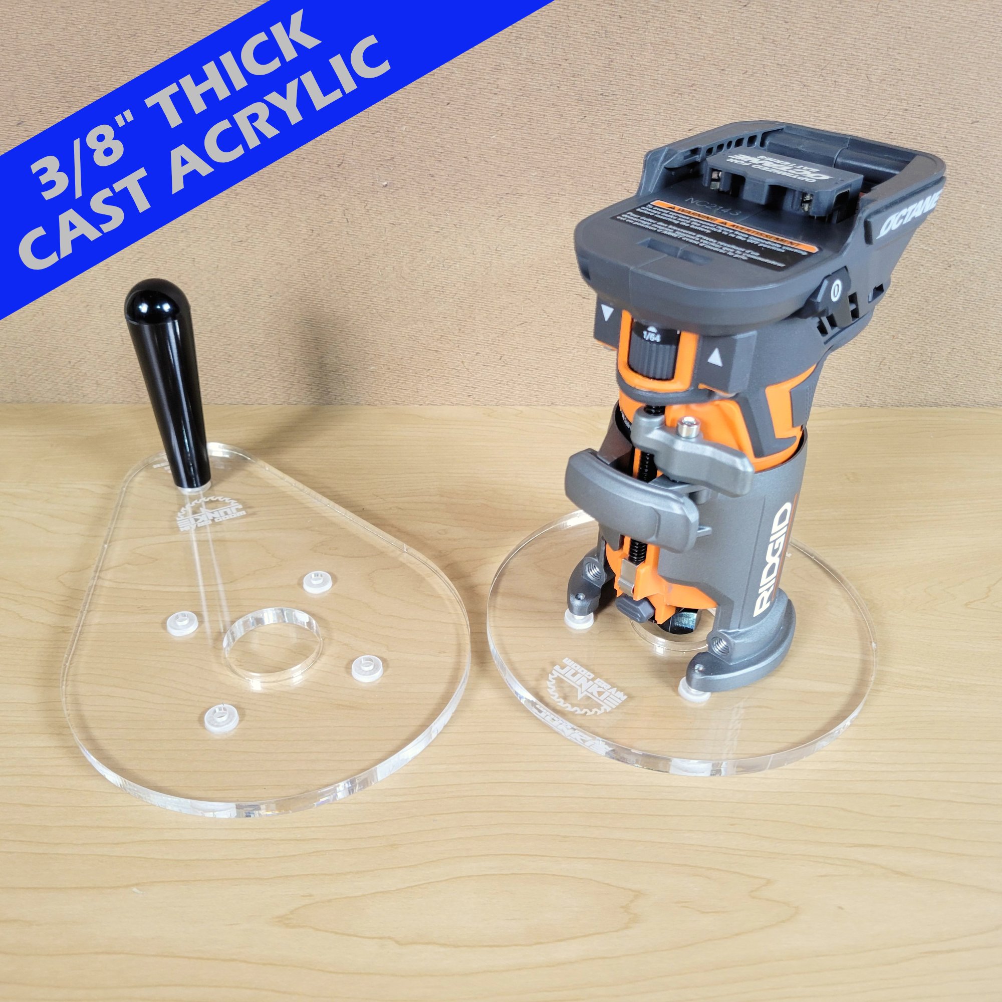 Trim Router Base Plates — Wood Grain Junkie