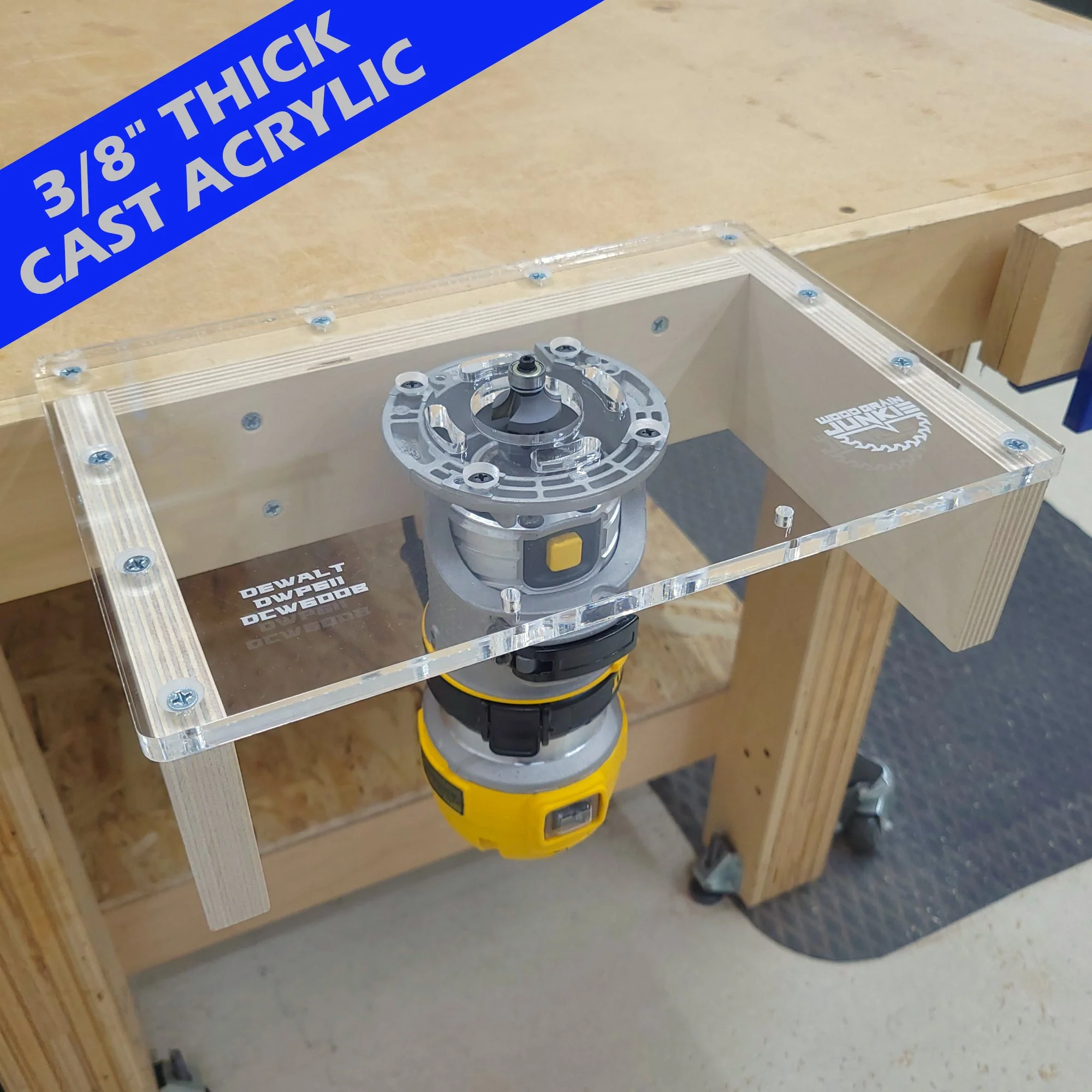 Trim Router Table — Wood Grain Junkie