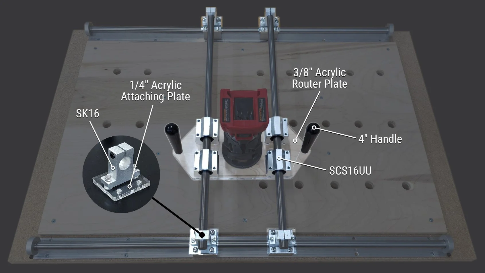 Trim Router Sled — Wood Grain Junkie