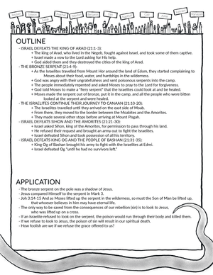 Numbers Chapter 21 Summary: A Concise Overview in 5 Minutes — 2BeLikeChrist