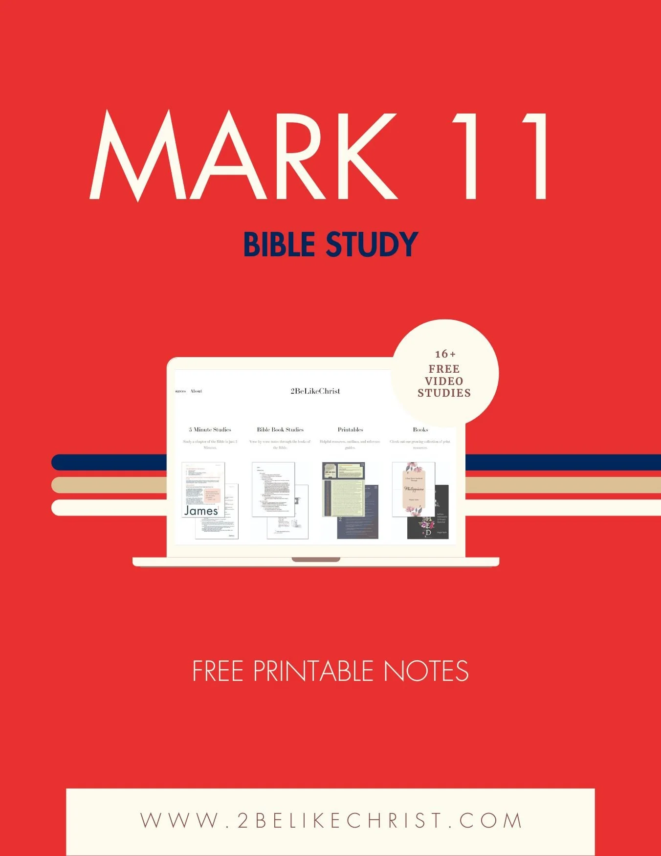 2BeLikeChrist Bible Commentary - Mark Chapter 11 — 2BeLikeChrist