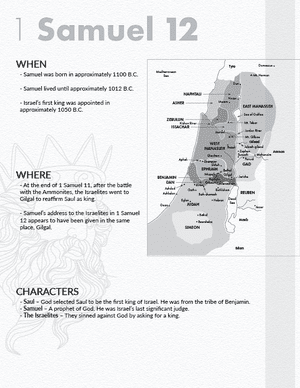1 Samuel 12 Summary - 5 Minute Bible Study — 2BeLikeChrist