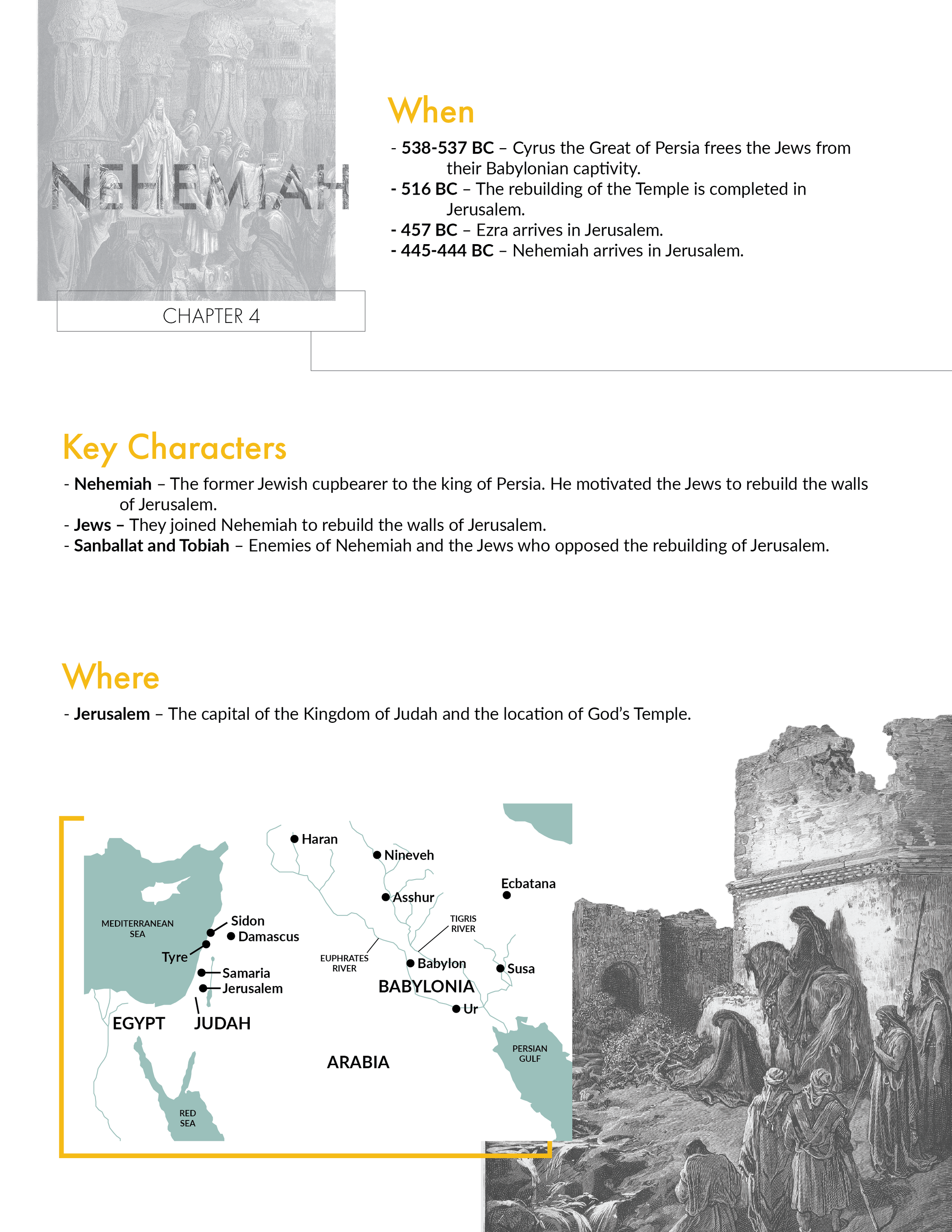 Nehemiah 4 Summary - 5 Minute Bible Study — 2BeLikeChrist