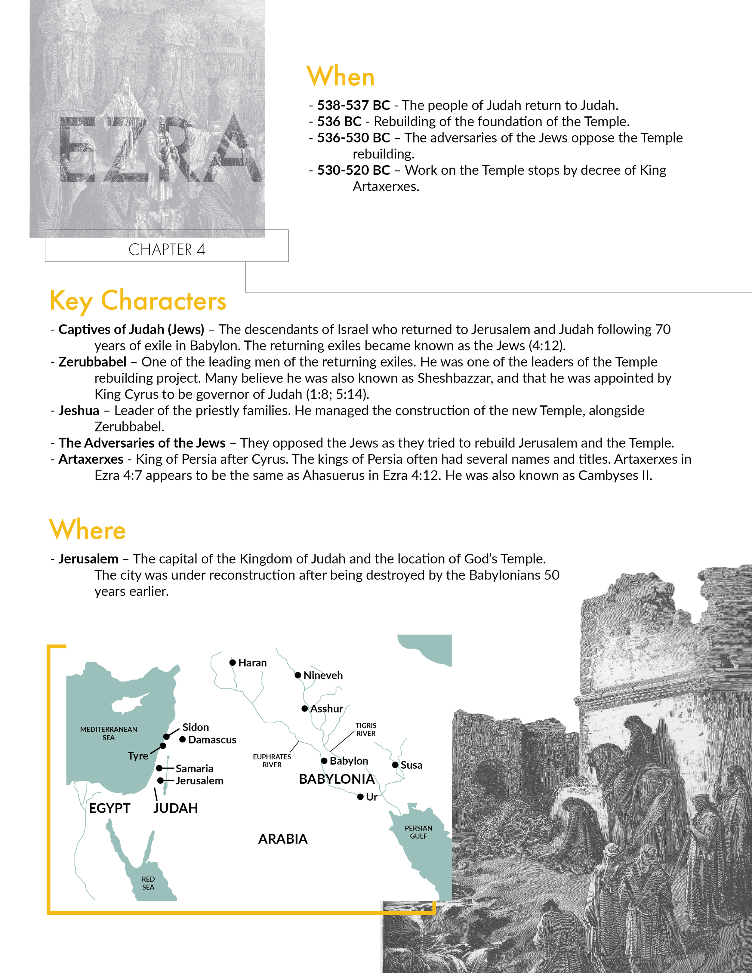 Ezra 4 Summary - 5 Minute Bible Study — 2BeLikeChrist