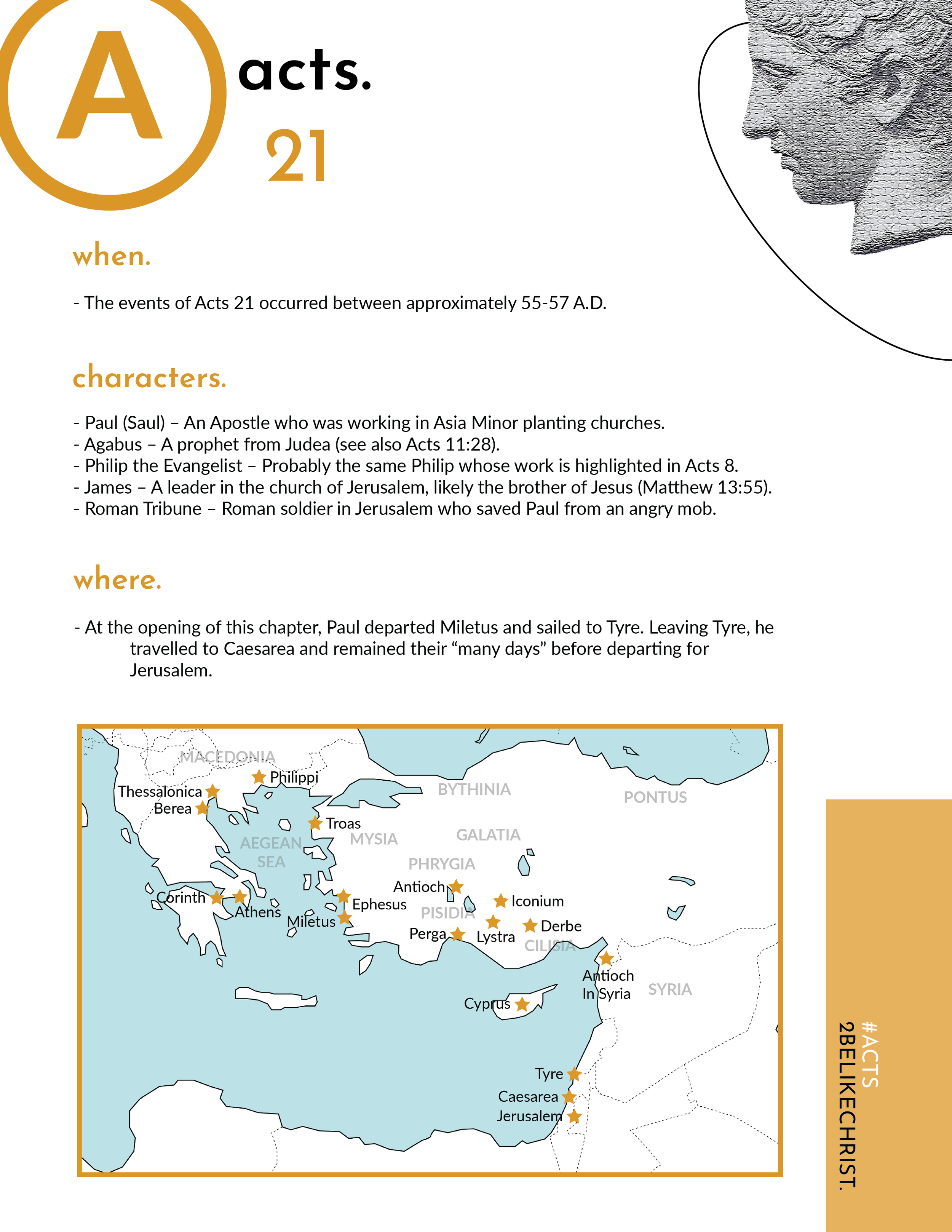 Acts 21 Summary - FREE PDF OUTLINE — 2BeLikeChrist