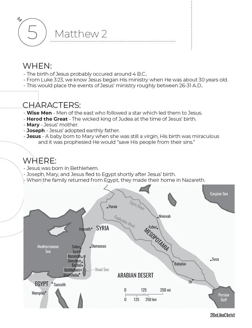 Matthew 2 Summary in 5 Minutes — 2BeLikeChrist