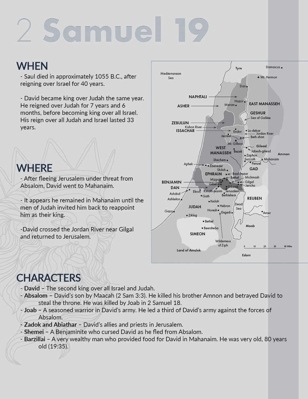 2 Samuel 19 Explained - 5 Minute Bible Study — 2BeLikeChrist