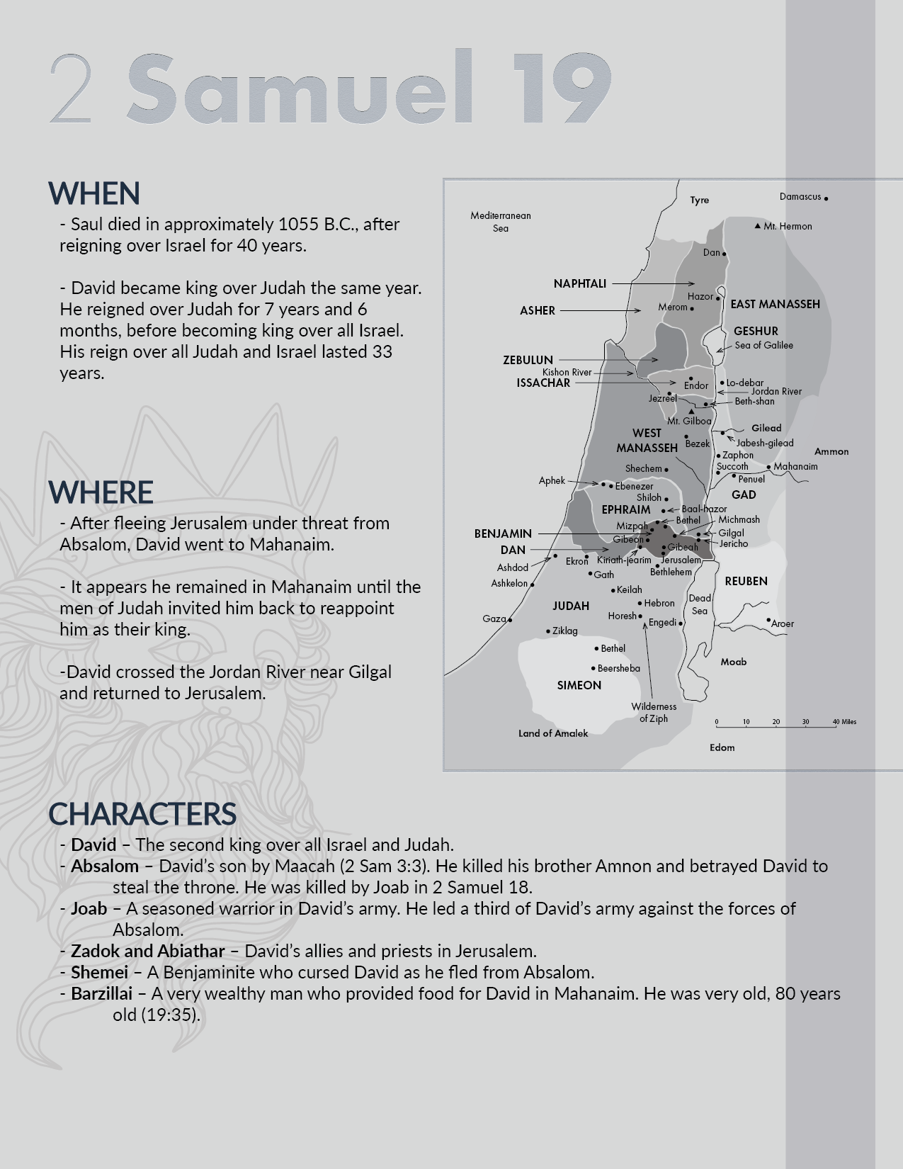 2 Samuel 19 Explained - 5 Minute Bible Study — 2BeLikeChrist
