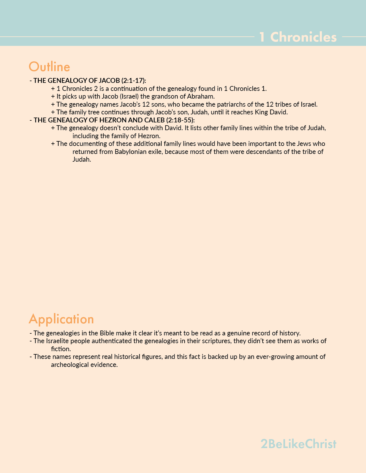 1 Chronicles 2 Summary - 5 Minute Bible Study — 2BeLikeChrist