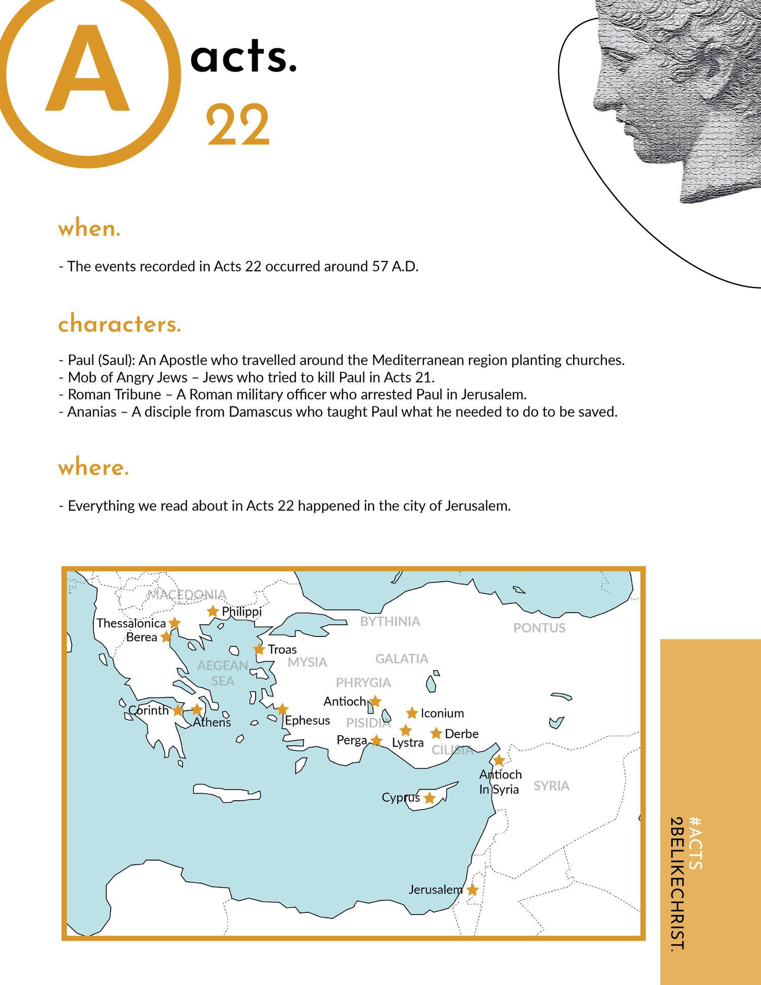 Acts 22 Summary - 5 Minute Bible Study — 2BeLikeChrist