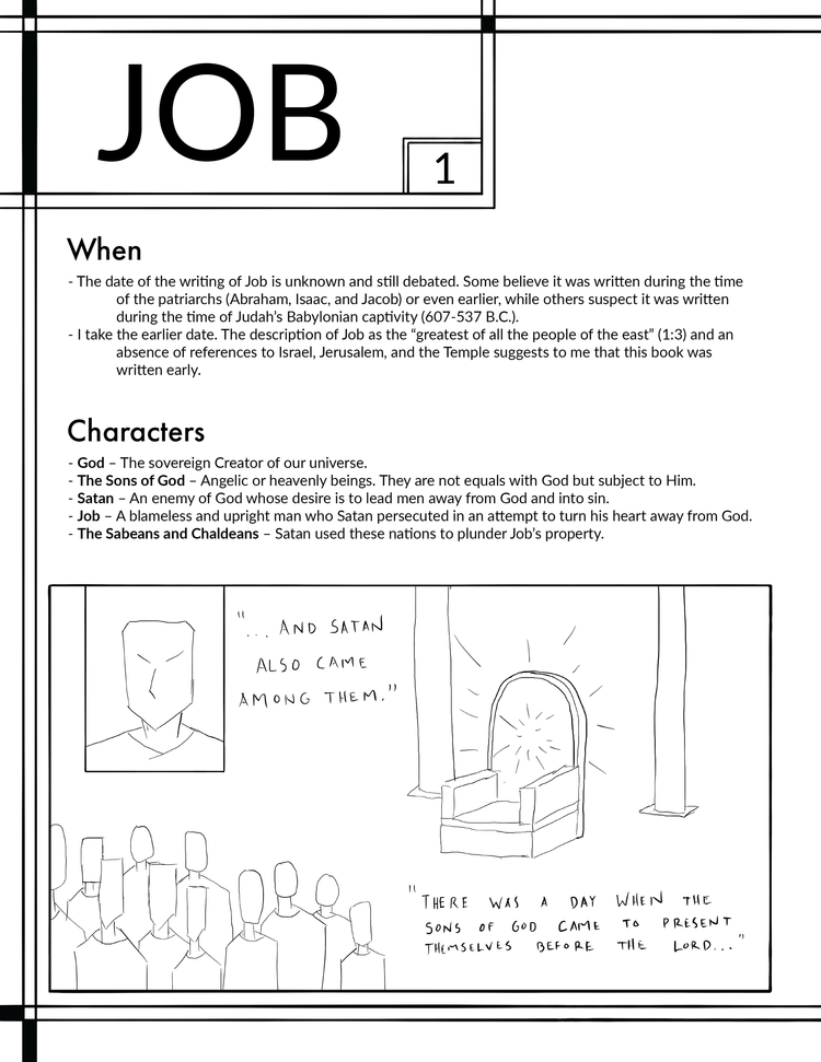 Job 1 Summary - 5 Minute Bible Study — 2BeLikeChrist