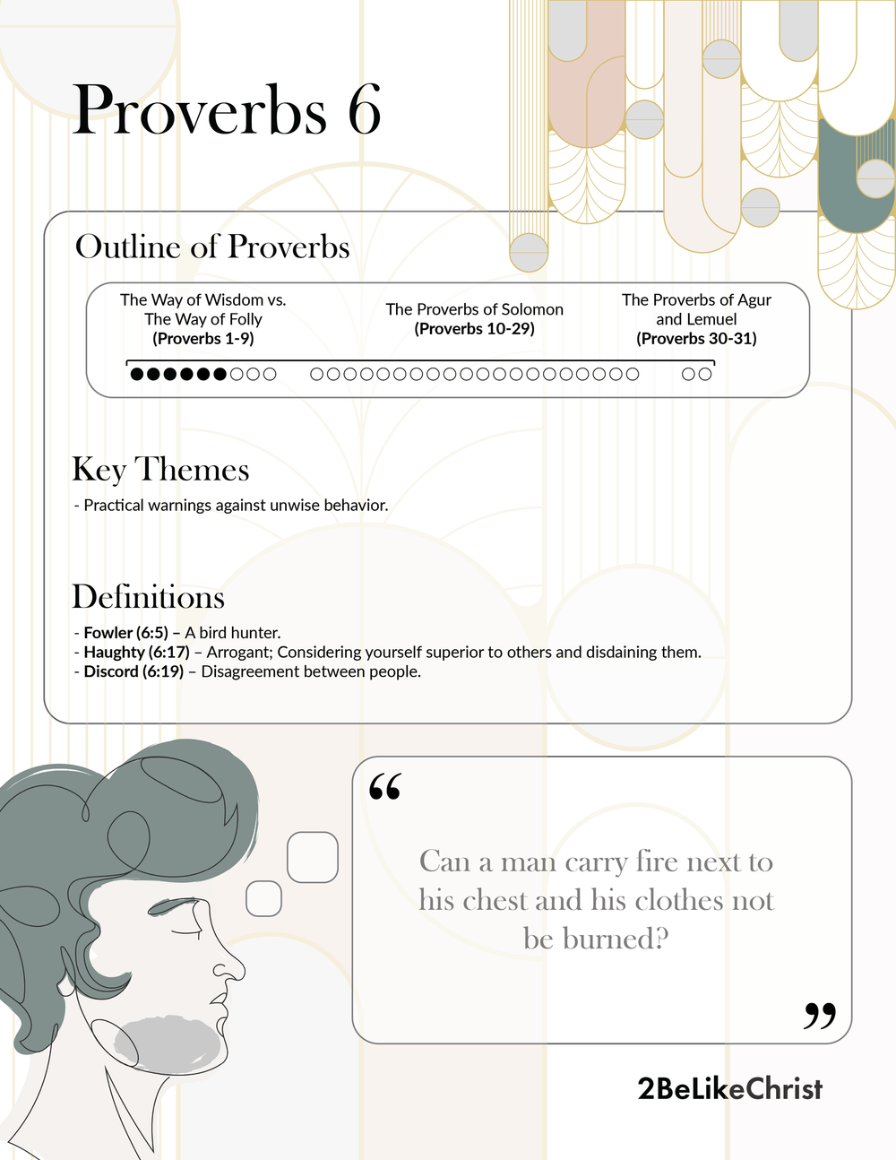 Proverbs 6 Summary 5 Minute Bible Study 2belikechrist